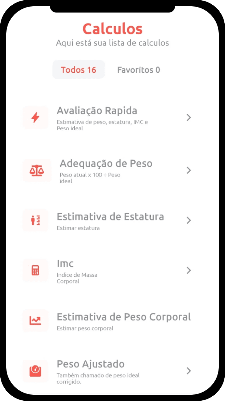 NutriCalc - Para profissionais de nutrição